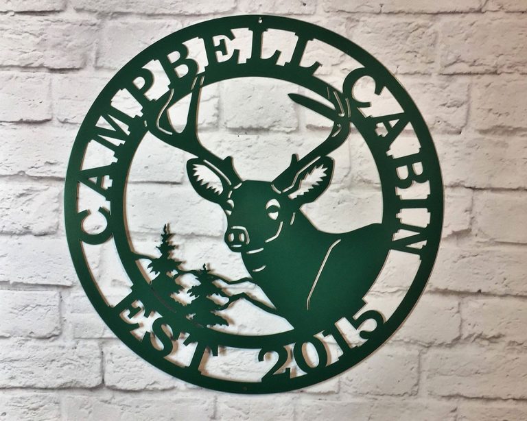 Metal Deer Signs – Tom Pham Designs