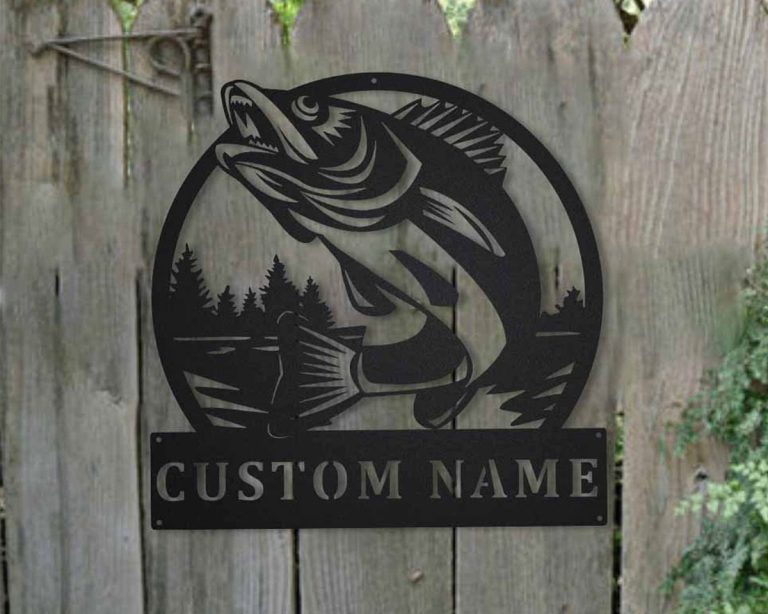 Metal Fishing Signs – Tom Pham Designs