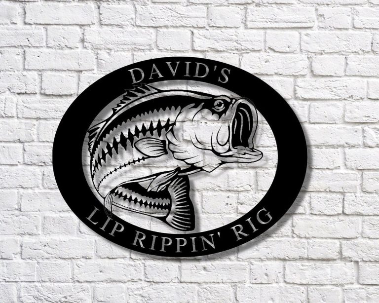 Metal Fishing Signs – Tom Pham Designs