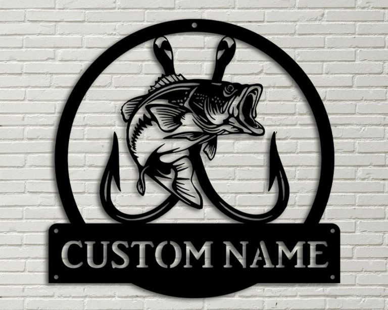 Metal Fishing Signs – Tom Pham Designs