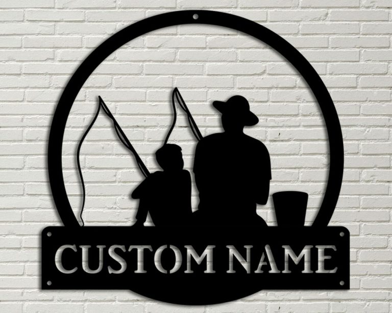 Metal Fishing Signs – Tom Pham Designs