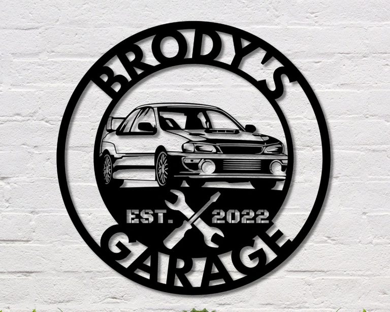 Metal Garage Signs – Tom Pham Designs