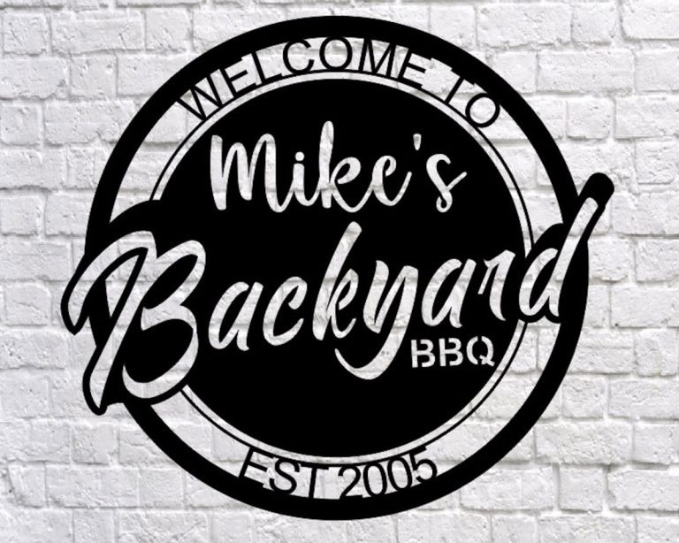 Metal BBQ Signs – Tom Pham Designs