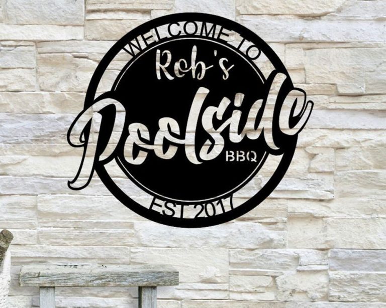 Metal BBQ Signs – Tom Pham Designs