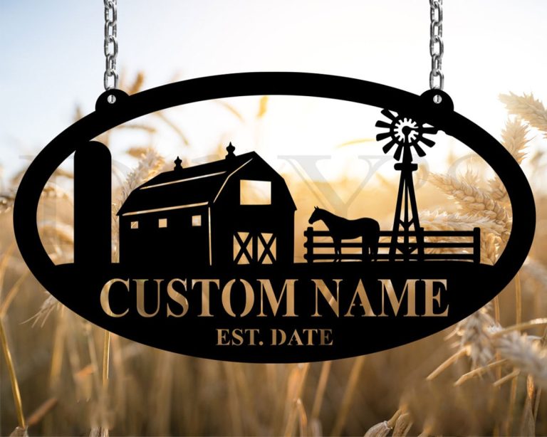 Metal Farm Signs – Tom Pham Designs