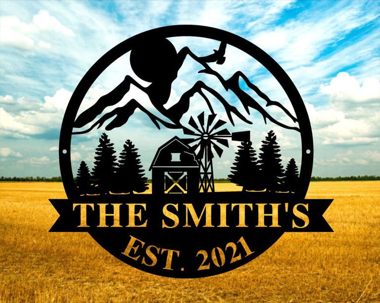 Metal Farm Signs – Tom Pham Designs