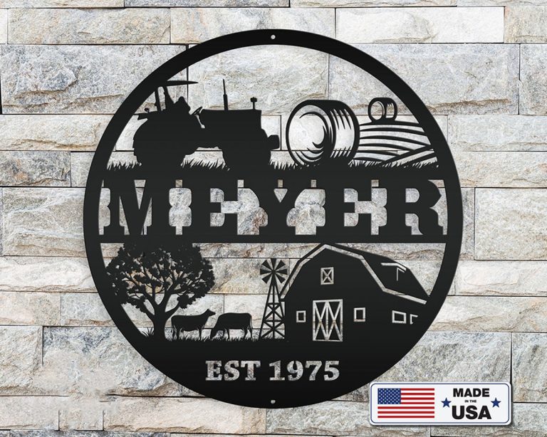 Metal Farm Signs – Tom Pham Designs