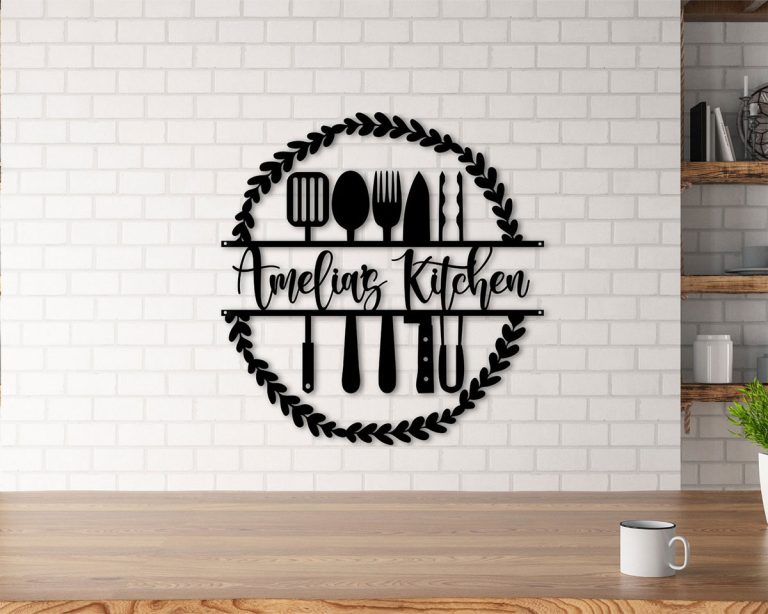 Metal Kitchen Signs – Tom Pham Designs