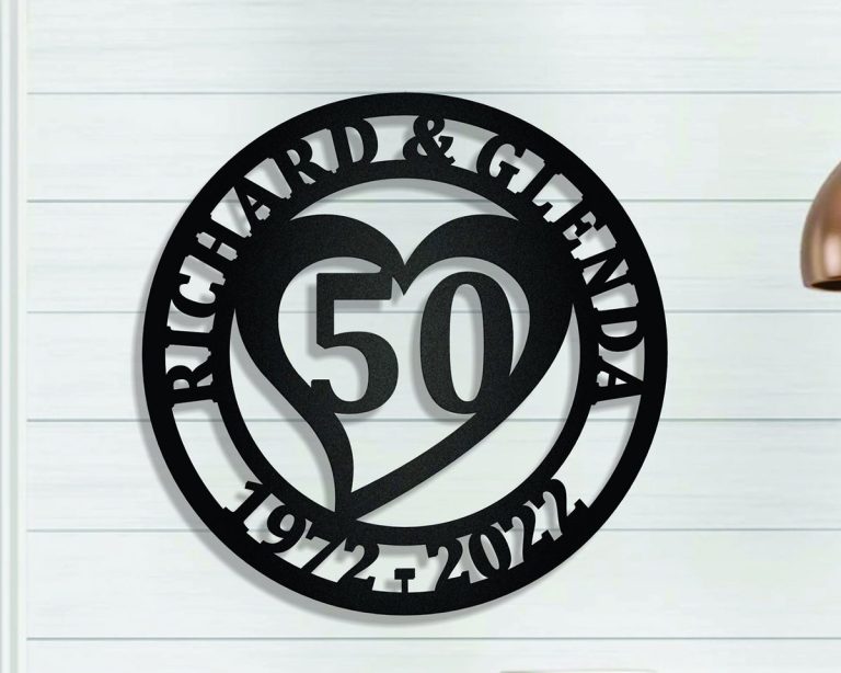 Metal Monogram Signs – Tom Pham Designs