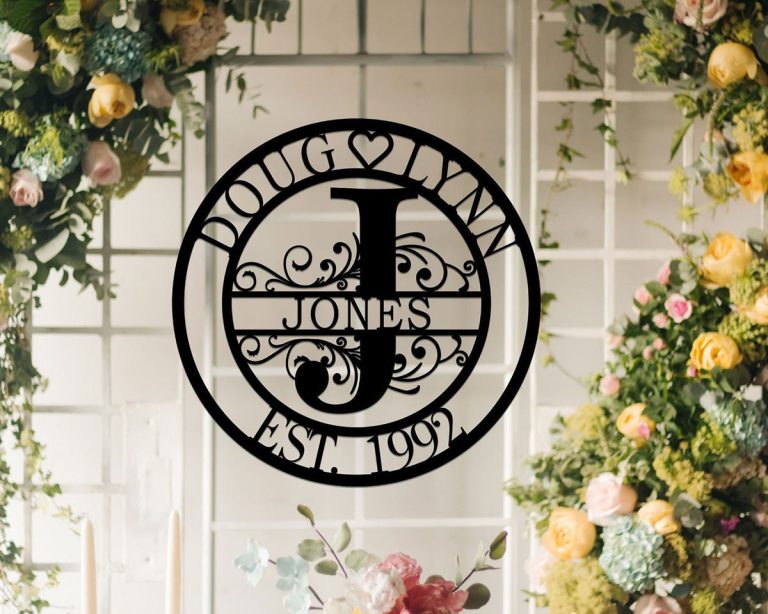 Metal Monogram Signs – Tom Pham Designs