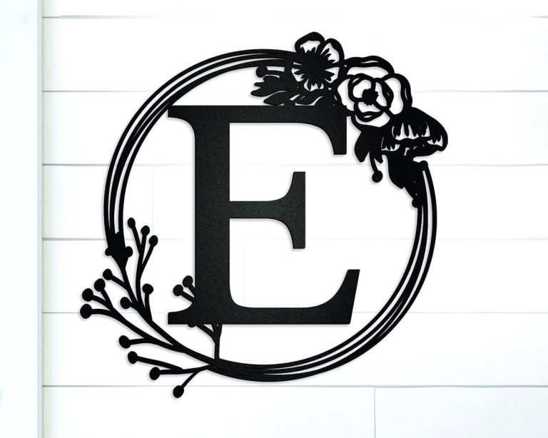 Metal Monogram Signs – Tom Pham Designs