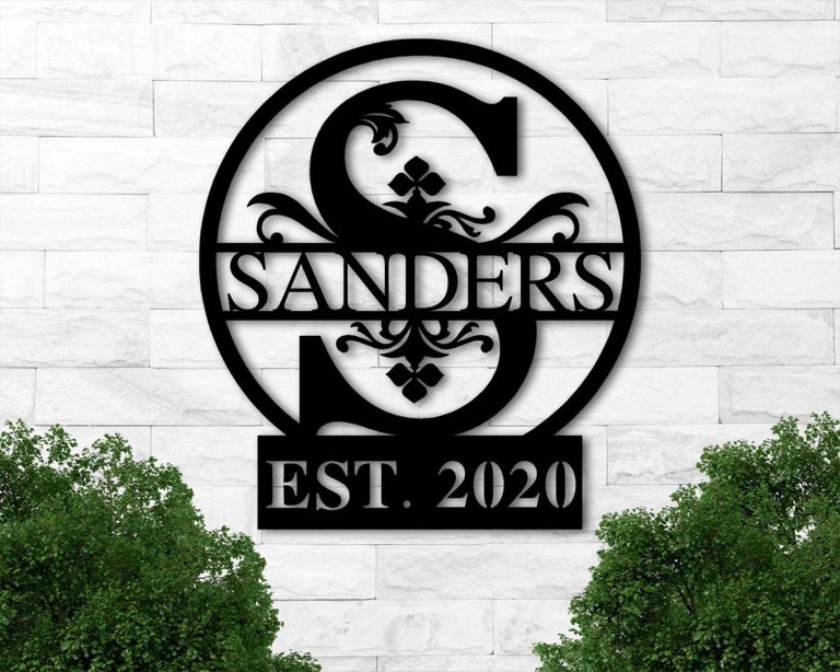 Metal Monogram Signs – Tom Pham Designs