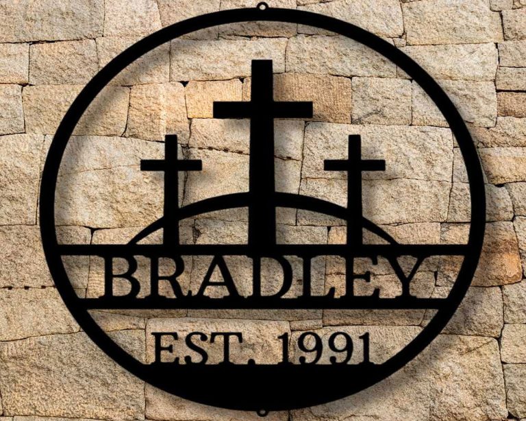 Metal Monogram Signs – Tom Pham Designs