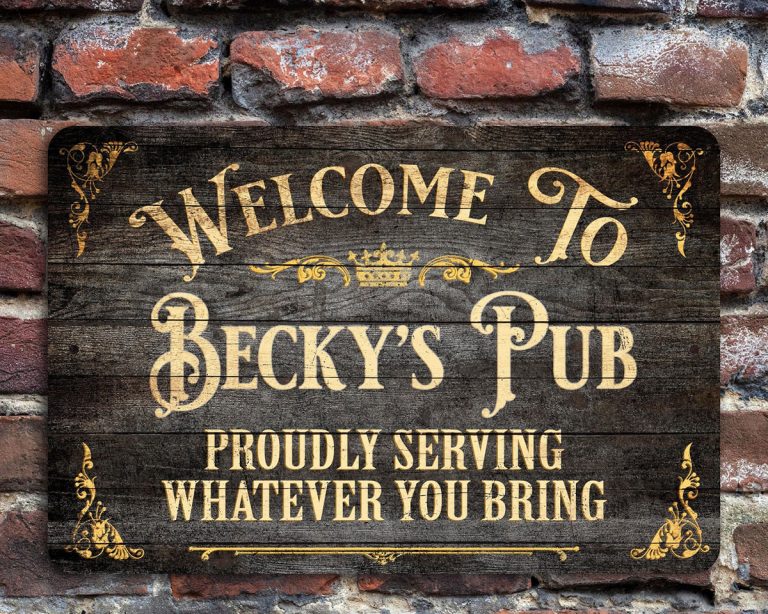 Metal Bar Signs – Tom Pham Designs