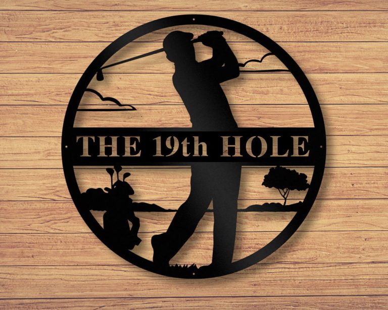 Metal Golf Signs – Tom Pham Designs