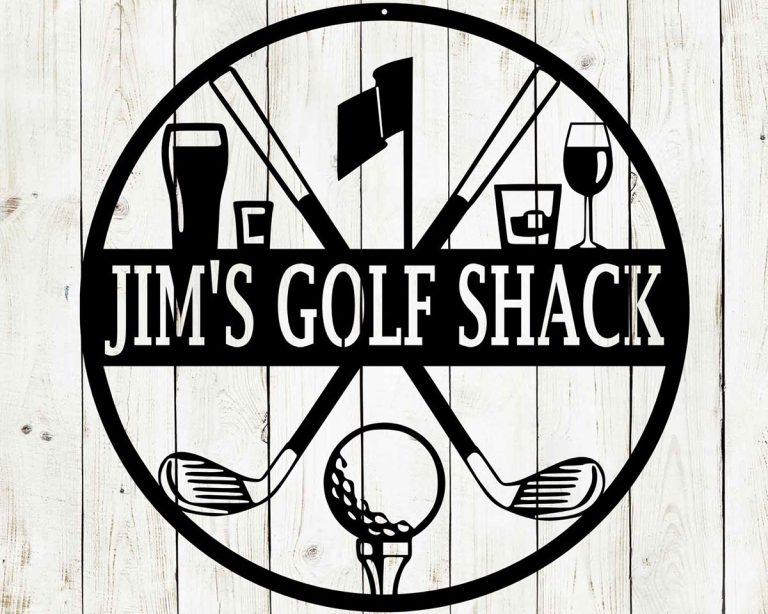 Metal Golf Signs – Tom Pham Designs