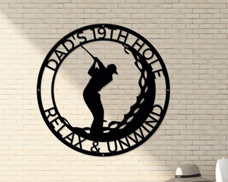 Metal Golf Signs – Tom Pham Designs