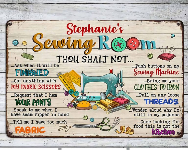 Sewing Room Signs – Tom Pham Designs