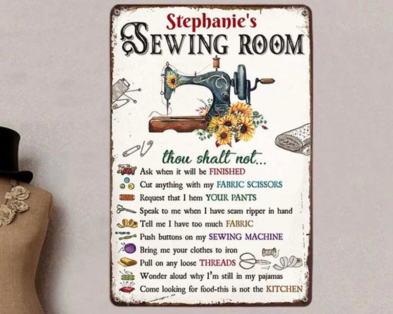 Sewing Room Signs – Tom Pham Designs