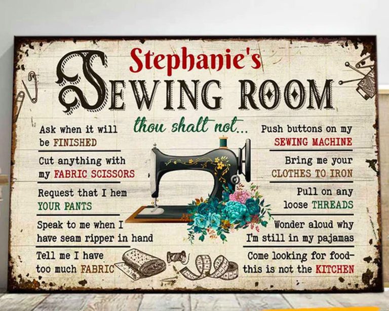 Sewing Room Signs – Tom Pham Designs