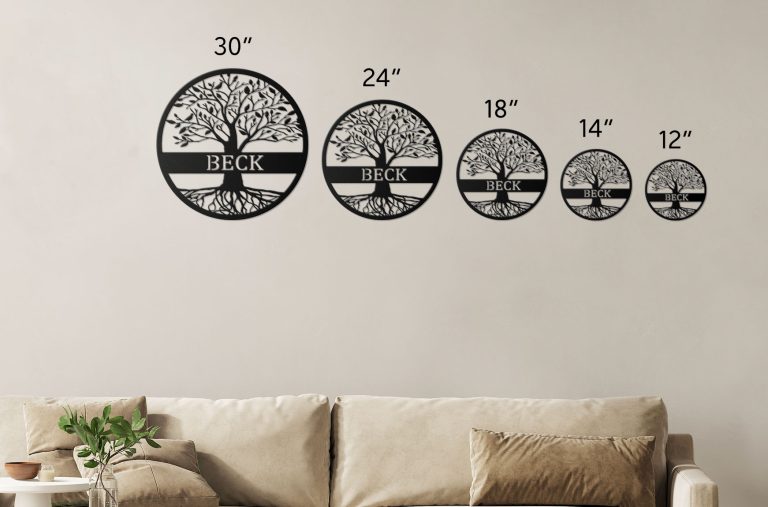 Personalized Metal Garage Signs Indoor Outdoor Made in the USA TMS21 ...