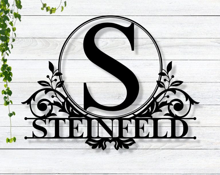 Metal Monogram Signs – Tom Pham Designs