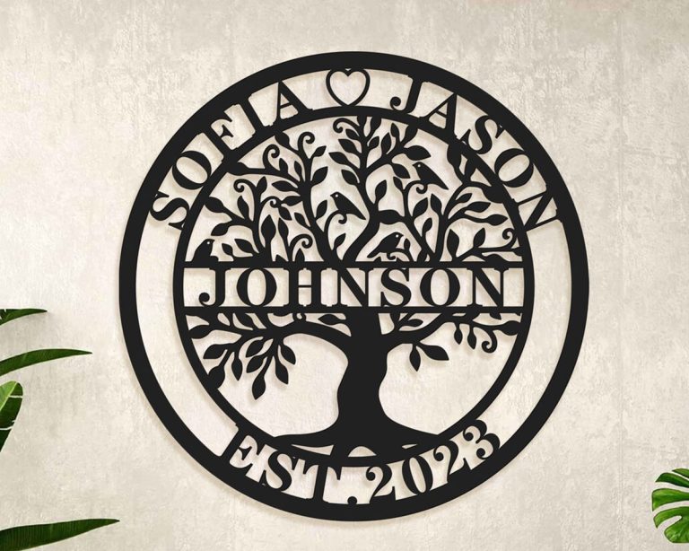 Metal Monogram Signs – Tom Pham Designs