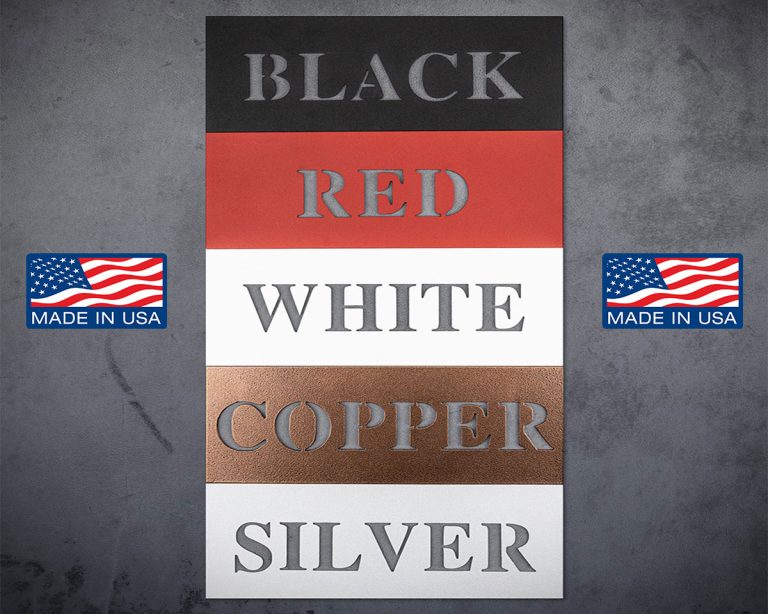 Personalized Metal Name Monogram Signs Letters Indoor Outdoor TMS116 ...