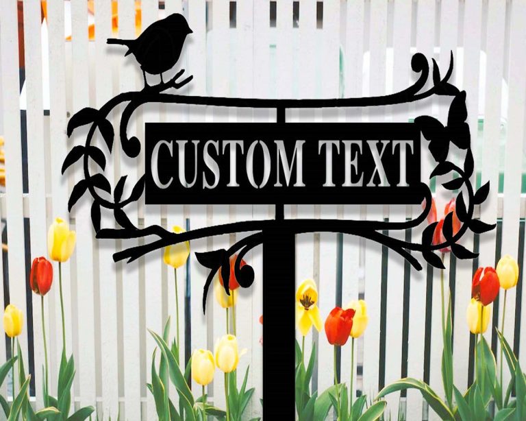 Metal Garden Signs – Tom Pham Designs