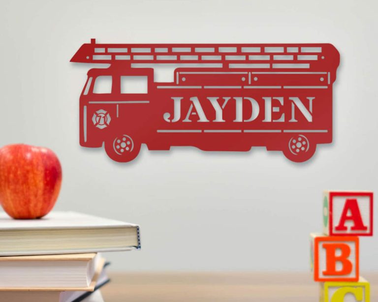 Firefighter Metal Signs – Tom Pham Designs