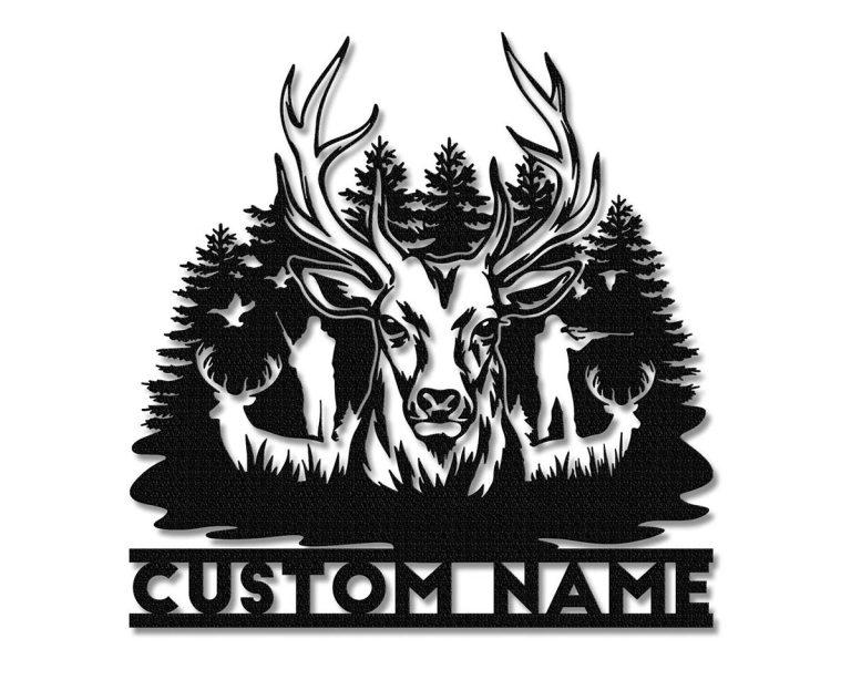 Metal Deer Signs – Tom Pham Designs