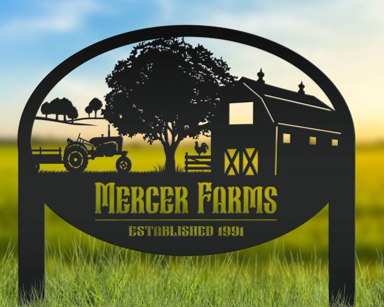 Metal Farm Signs – Tom Pham Designs