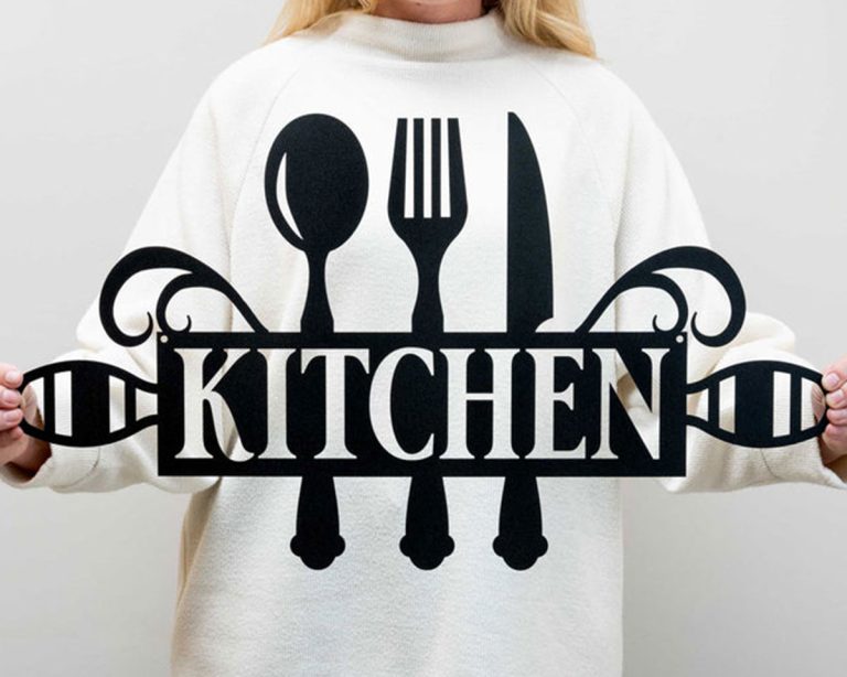 Metal Kitchen Signs – Tom Pham Designs