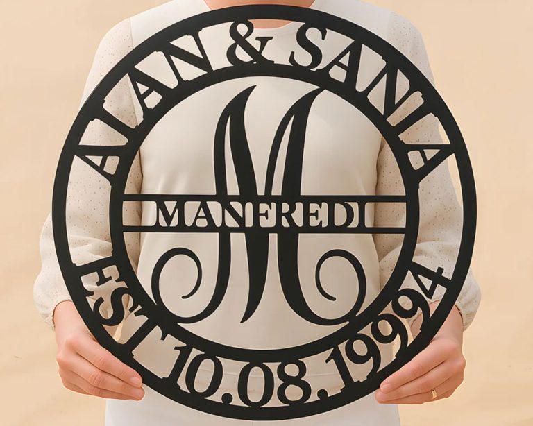 Metal Monogram Signs – Tom Pham Designs