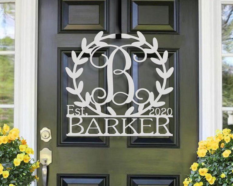 Metal Monogram Signs – Tom Pham Designs