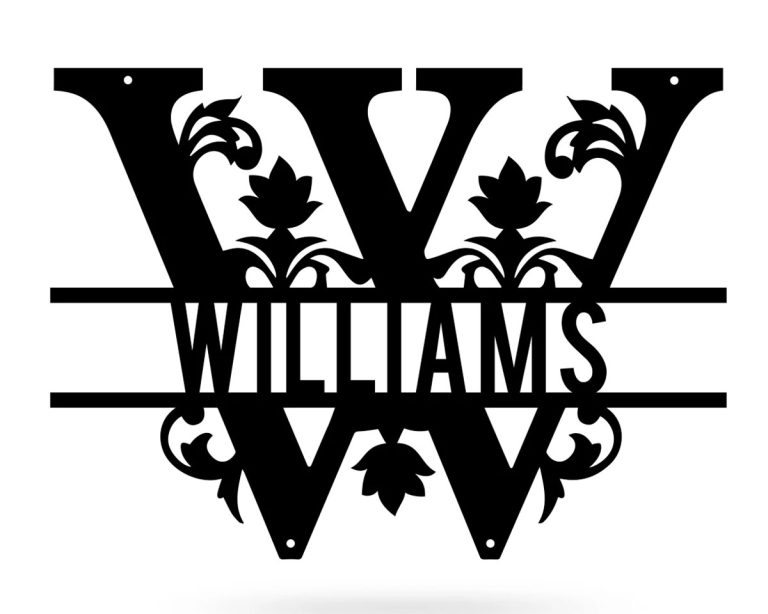 Metal Monogram Signs – Tom Pham Designs